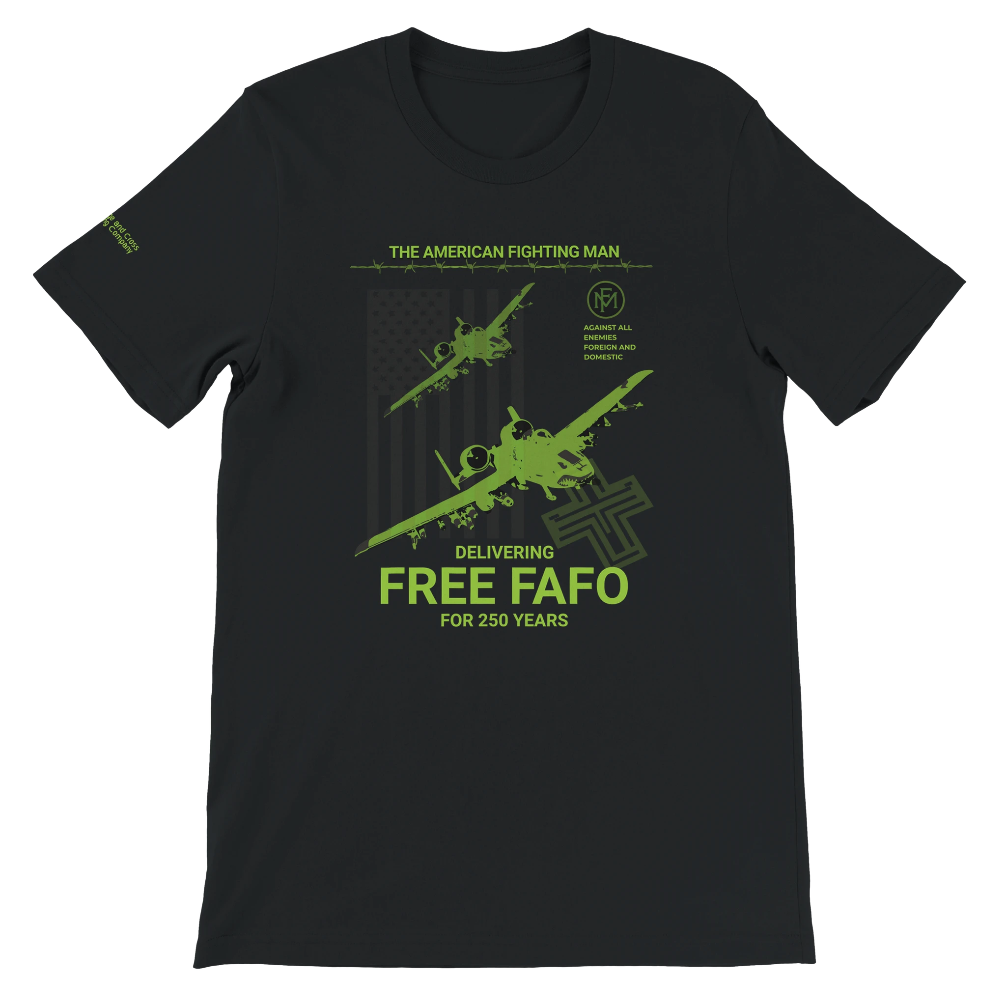 Free FAFO T-Shirt – My Gun Is Bigger – Courage and Cross Clothing Company